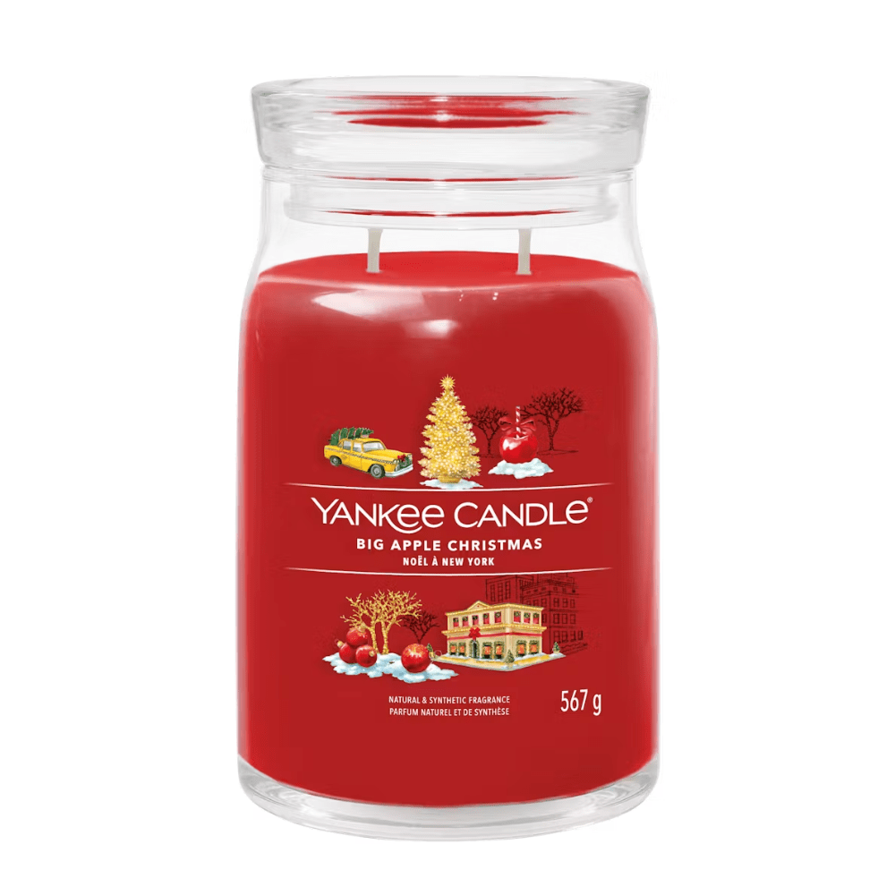 Yankee Candle Big Apple Christmas Signature Large Candle | Perfume Direct®