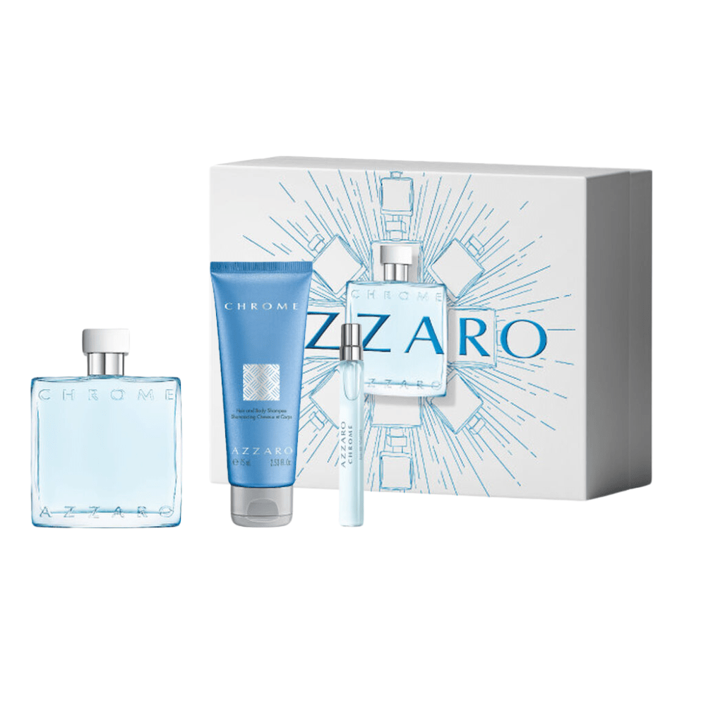 Azzaro Chrome Eau de Toilette Men's Gift Set | Perfume Direct®