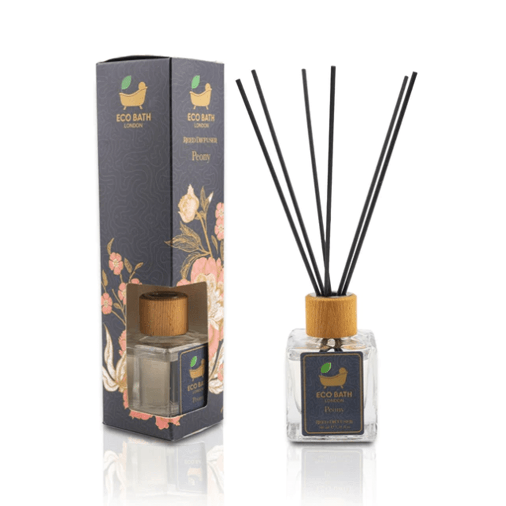 Eco Bath London Reed Peony Room Diffuser 100ml | Perfume Direct