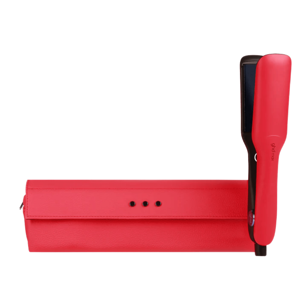 GHD Max Wide Plate Hair Straightener Radiant Red | Perfume Direct®
