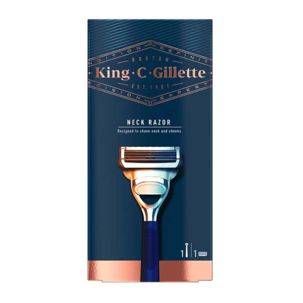 Gillette King C Neck & Cheek Razor 1Up | Perfume Direct®
