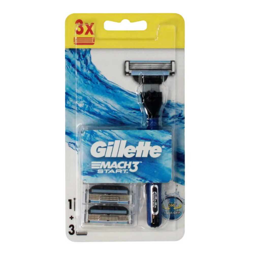 Gillette Mach3 Start Razor 3Up | Perfume Direct®