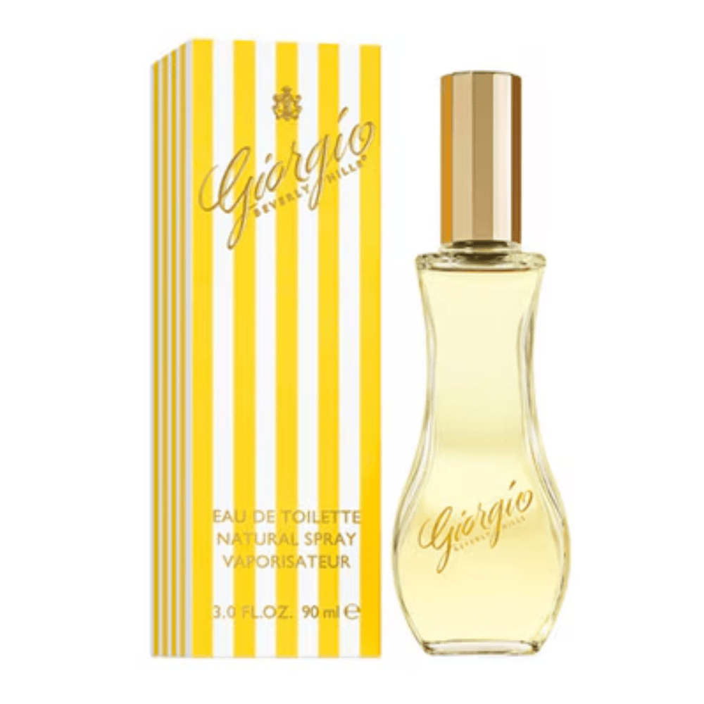Giorgio Beverly Hills Yellow Eau De Toilette Women's Perfume Spray 90ml ...