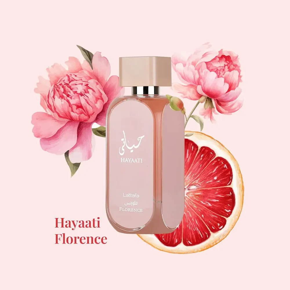 Lattafa Hayaati Florence EDP Women's Perfume 100ml | Perfume Direct®