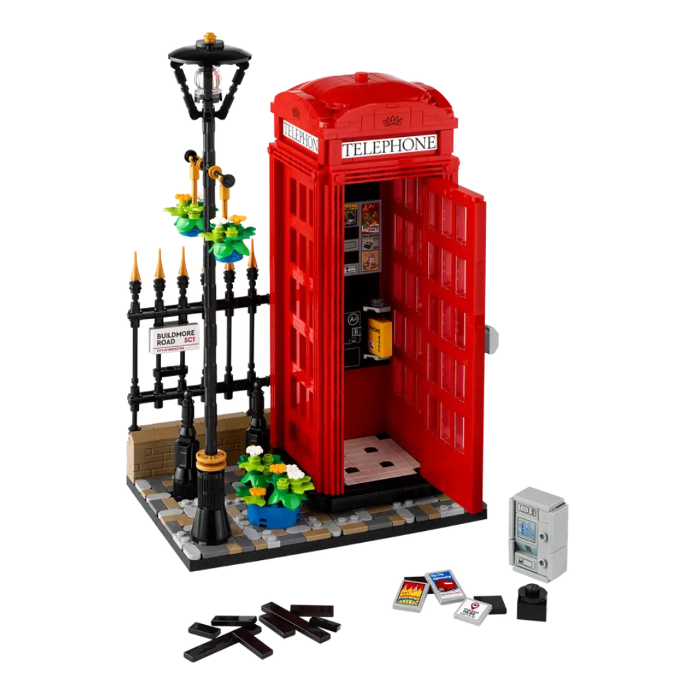 LEGO Ideas London Red Telephone Box 21347 | Perfume Direct®