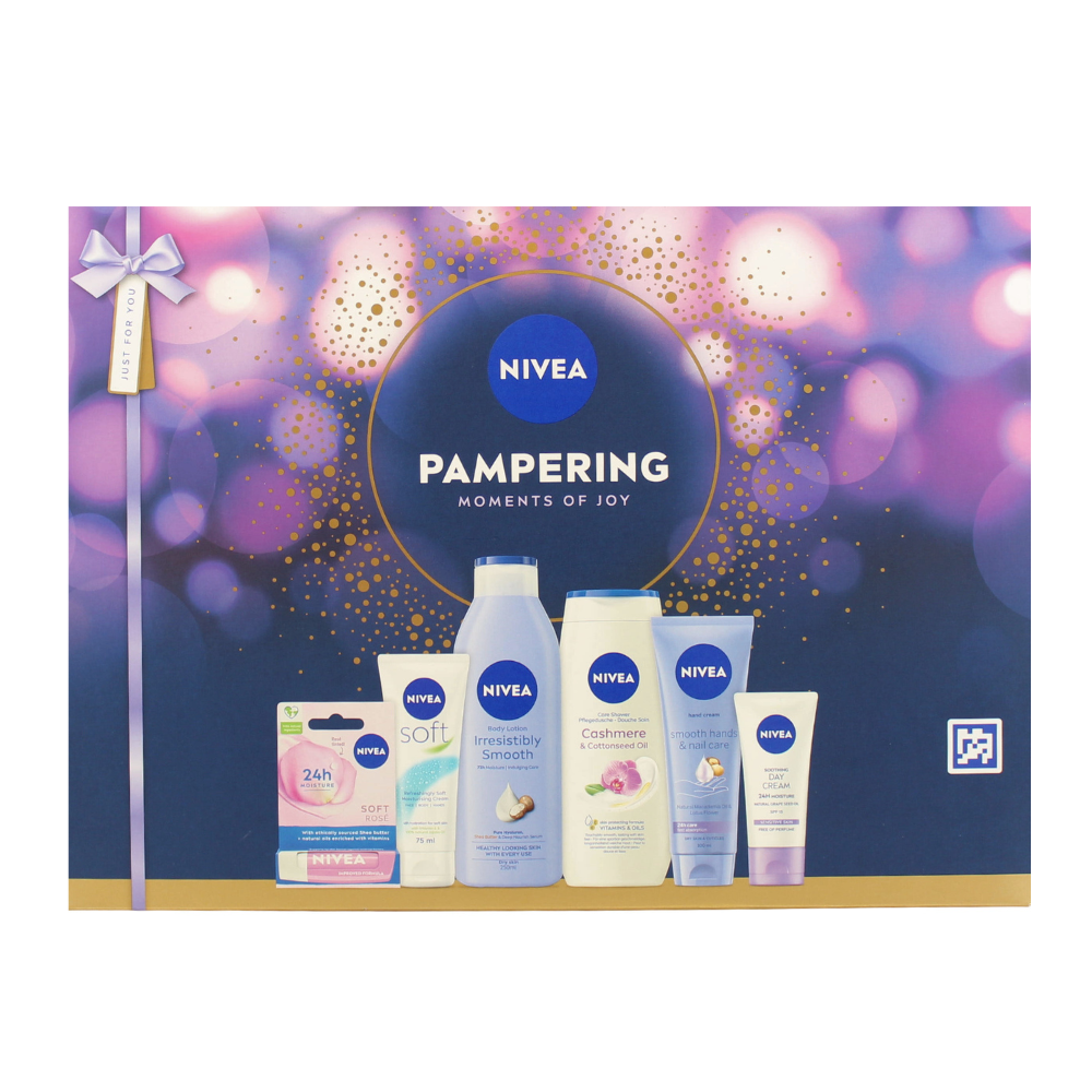 Nivea Pampering Moments of Joy 6pc Gift Set | Perfume Direct®