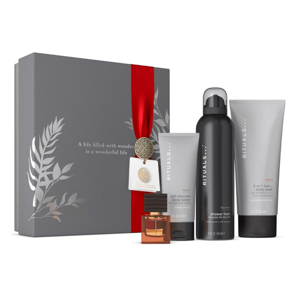 Rituals Homme Medium Men's Aftershave Gift Set 4 Piece | Perfume Direct®