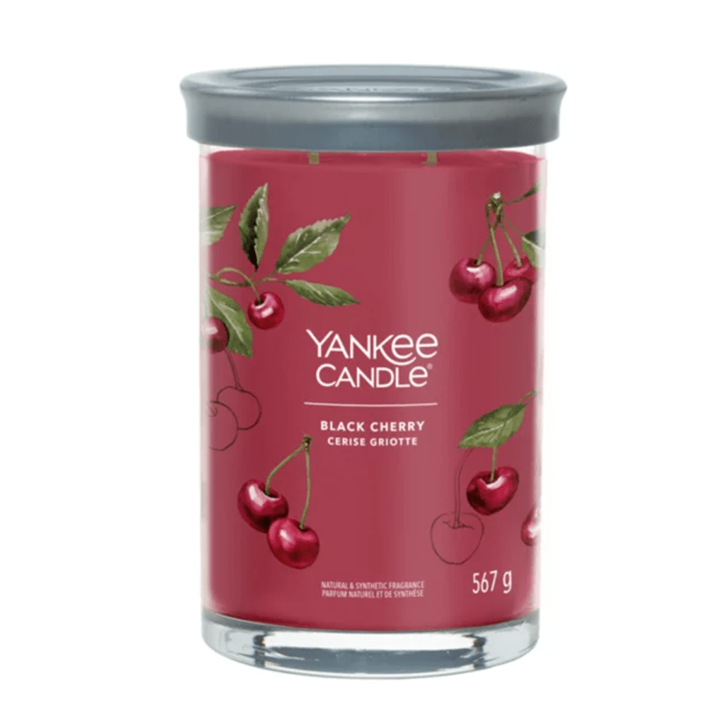 Yankee Candle Black Cherry Signature Large Tumbler Candle...
