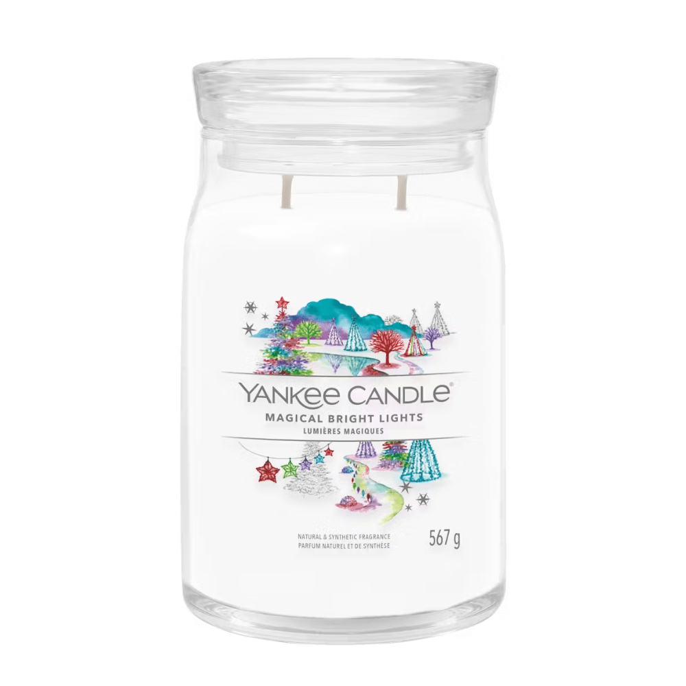 Yankee Candle Magical Bright Lights Signature Large Jar Candle ...