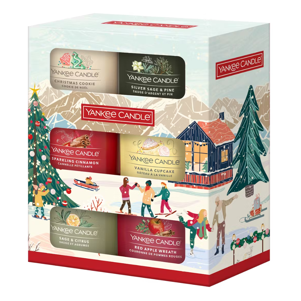 Yankee Candle Filled Votive Gift Set AW25 6 x 37g | Perfume Direct®