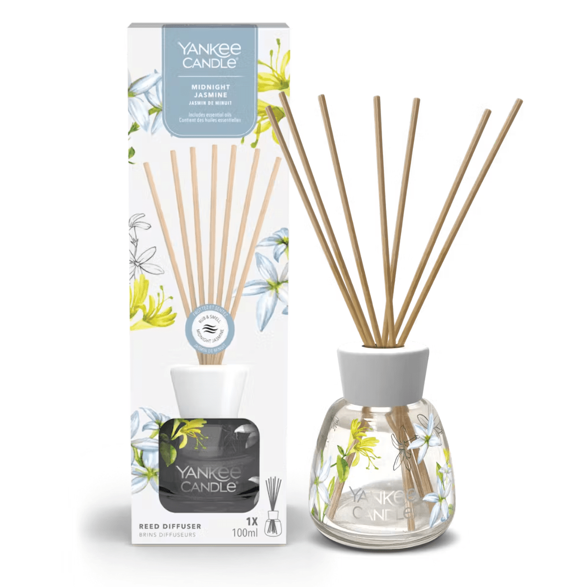 Yankee Candle Midnight Jasmine Reed Diffuser | Perfume Direct®